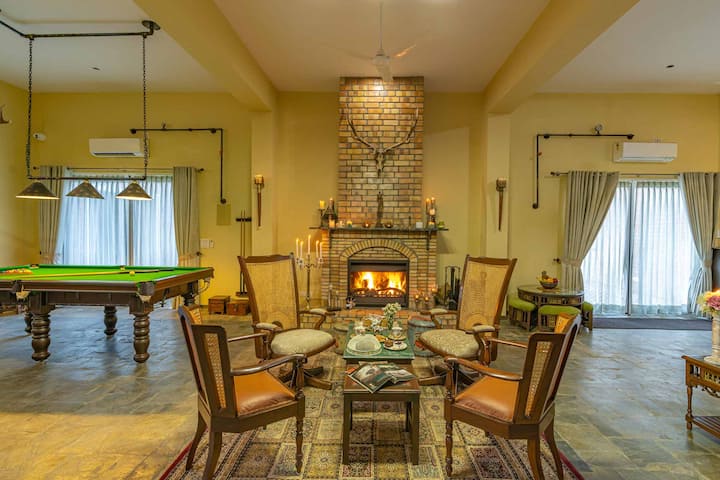 3br Peacocks & Partridges W/pool Table/lawn@punjab - Hoshiarpur