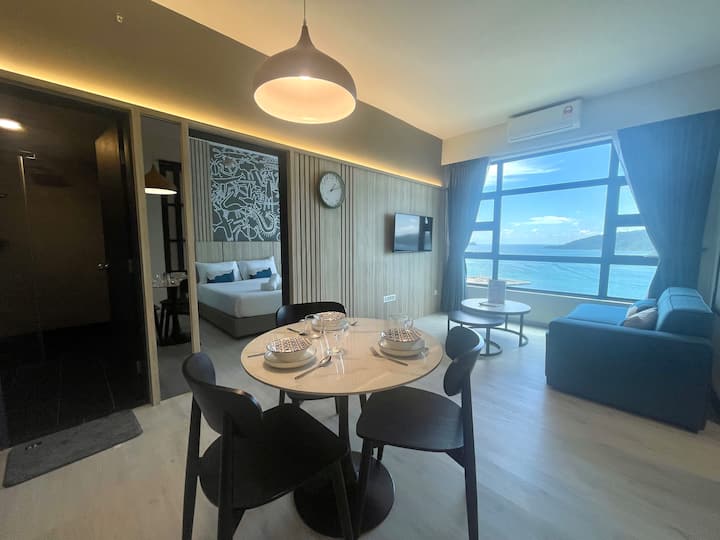 Seaview10 Jq Tower2 5pax Near Jesselton Jetty 善旅民宿 - Kota Kinabalu