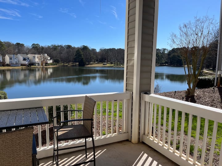 Beautiful View Of Lake- Location - Apex