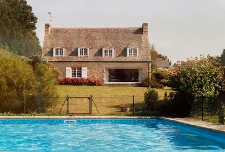 Maison Familiale Sur La Mer - Saint-Lunaire