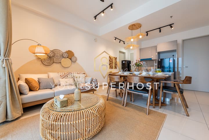 Muji Comfort Suite【7night -10%】free Bus Monorail - Kuala Lumpur