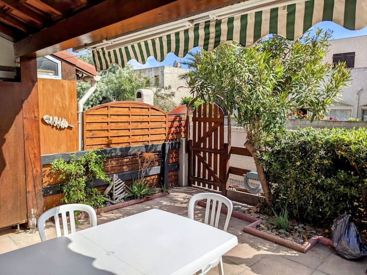 Maisonnette Avec Terrasse Accès Direct à La Plage - Frontignan