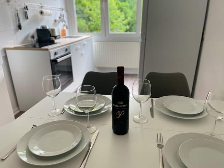 Zentral*garten Terrasse*netflix*gemütlich - Wuppertal