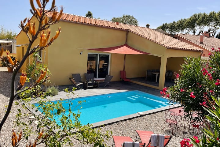 Villa 4* Proche Plages Catalanes Et Espagne - Le Boulou