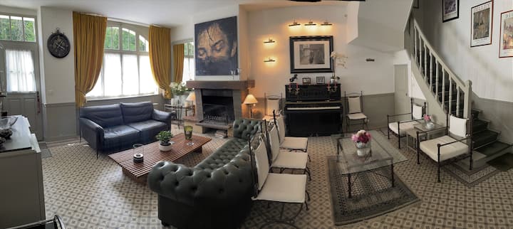 L'auberge Du Château - Chambre " Vanille " - Roye