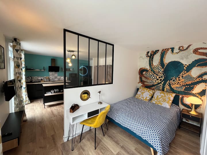 Studio"jules Verne" Hyper Centre - Lorient