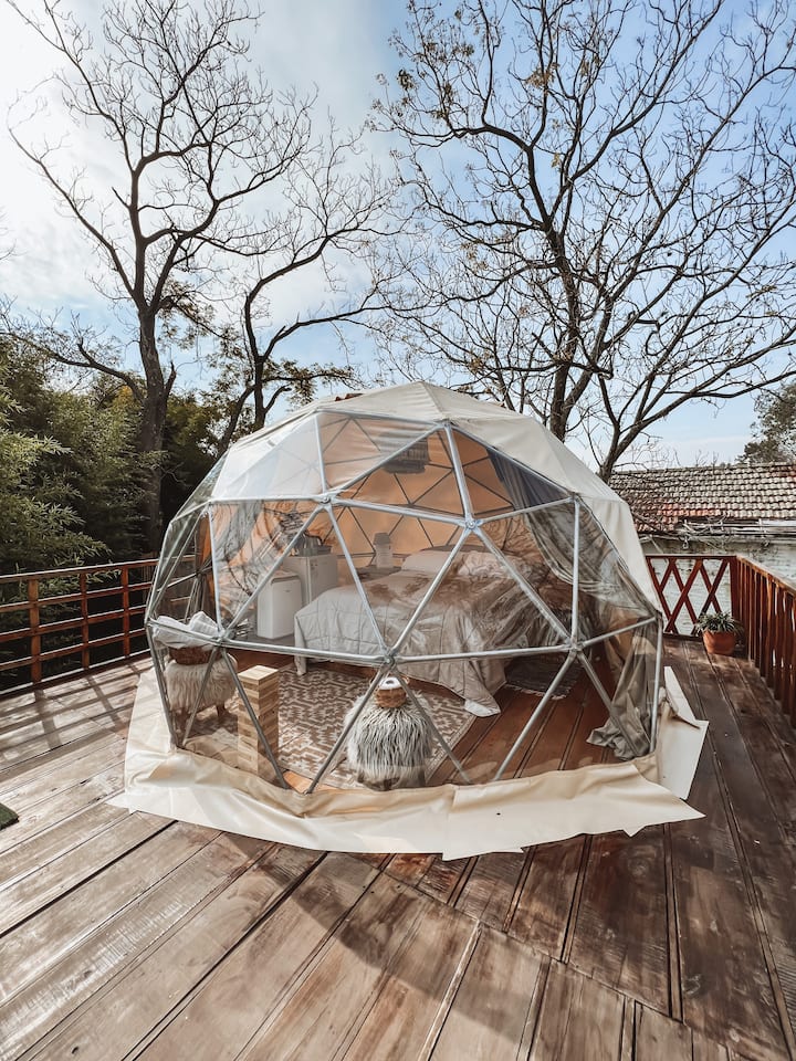 Domo Encanto - Habitación Doble - Villa Rosa