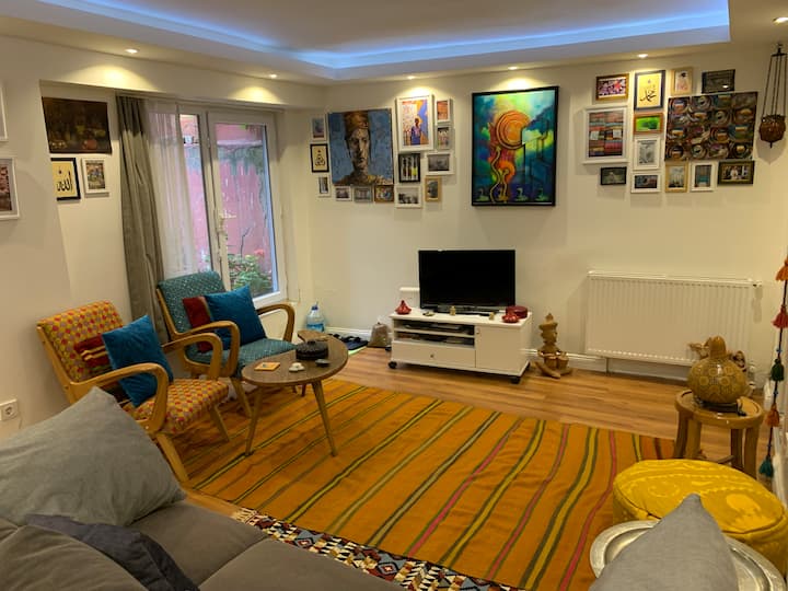 Comfortable Quiet Garden Flat In Findikzade. - İstanbul