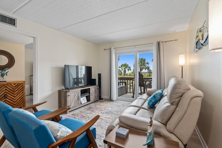 Ocean View In Ocean Racquet- 2 Pools! - St. Augustine Beach, FL