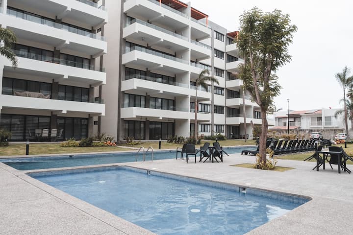 Hermoso Departamento De Lujo En Nuevo Vallarta - Nuevo Vallarta