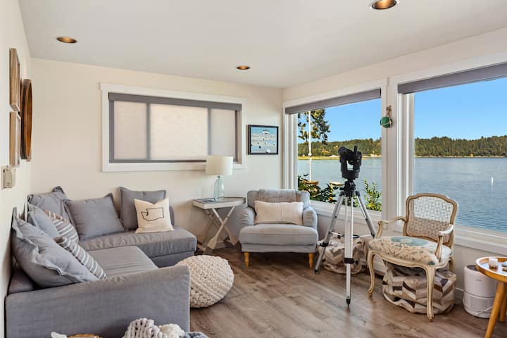 The Lookout On Hood Canal - Dosewallips State Park, Brinnon