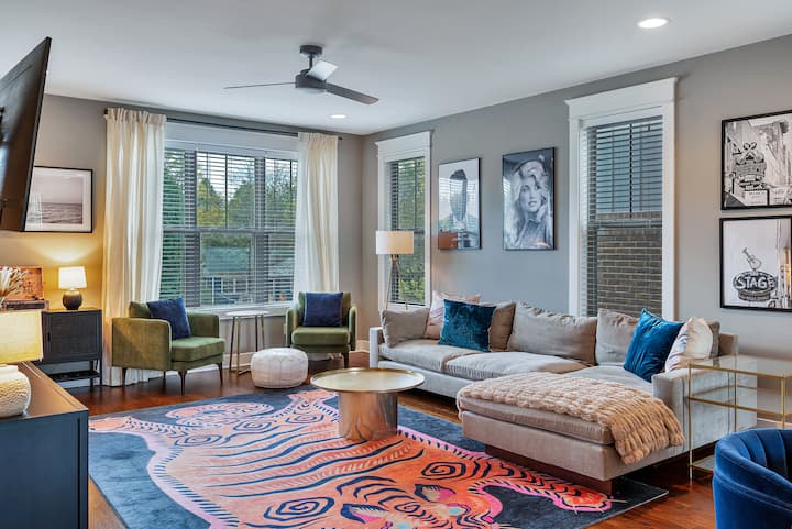 East Nashville Retreat- Steps To Parks & Cafés - Nashville, TN