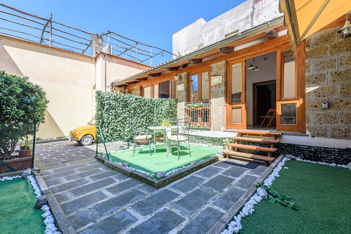 [Sorrento Coast] - Villa With Garden For 9 Guests - Piano di Sorrento