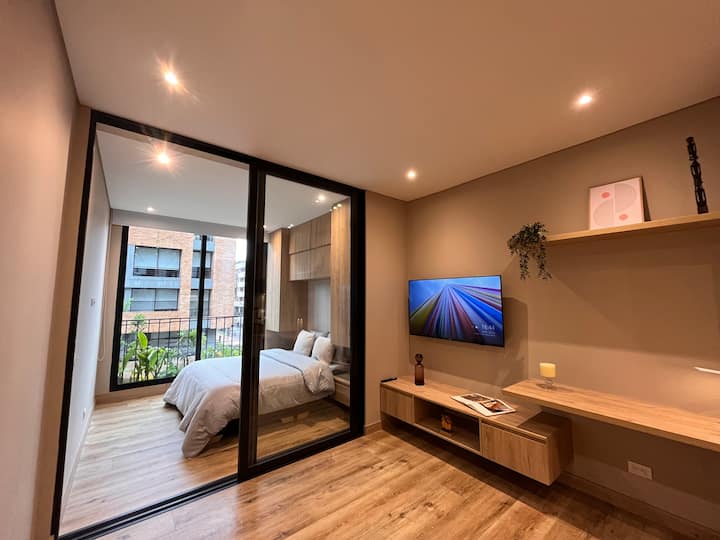 Nature-inspired Apt In Bogotá - Bogota