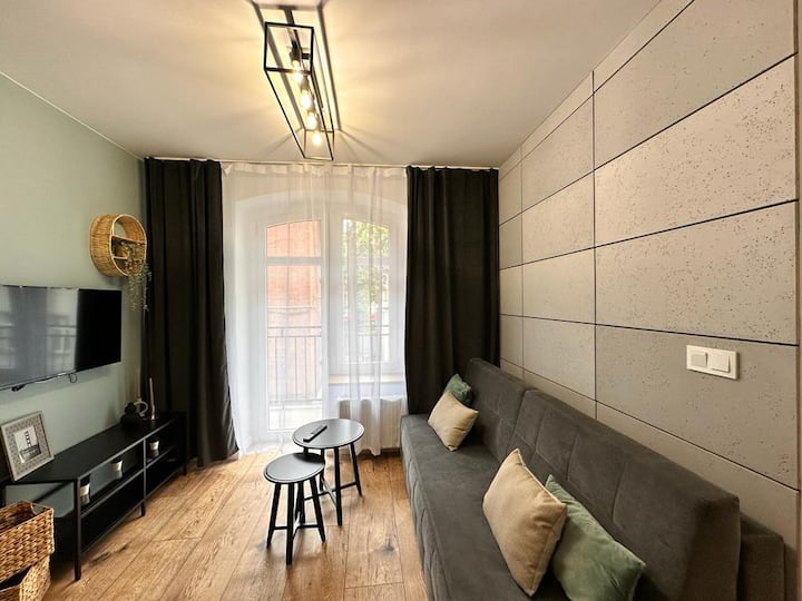 K15a_kościuszki Charming Apartment In City Center - 카토비세