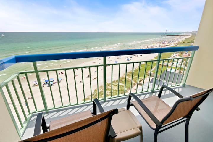 The Oceans 1016 – Beach Views For Miles W/king Bed - Cherry Grove Beach, SC