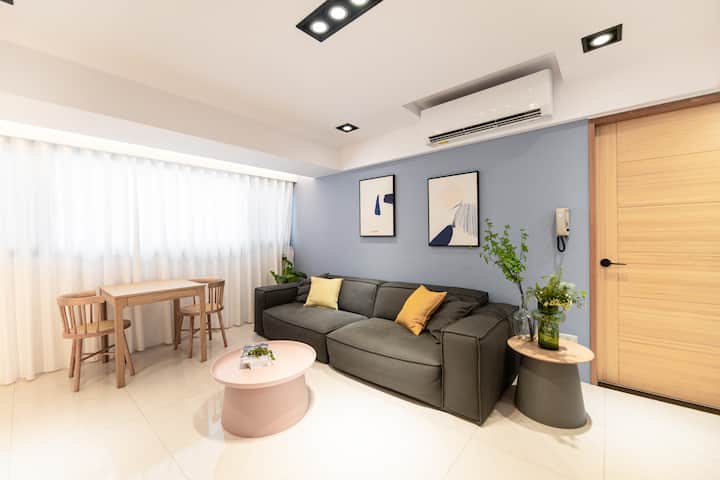 *Mrt 6min｜bright 2bedroom Apt.｜elevator｜jn63a - Taipei