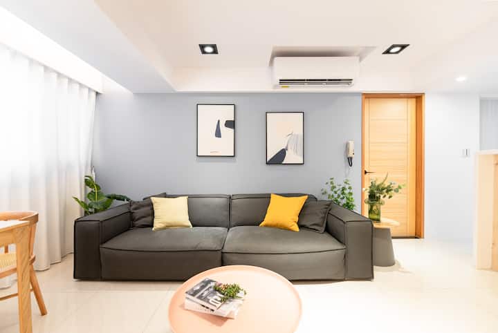 6 Mins To Mrt｜sunlight 2bd｜balcony｜elevator｜jn63a - Taipei