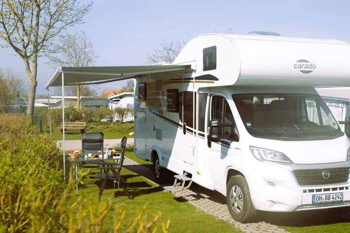 Standwohnmobil Camping Miramar - Fehmarn