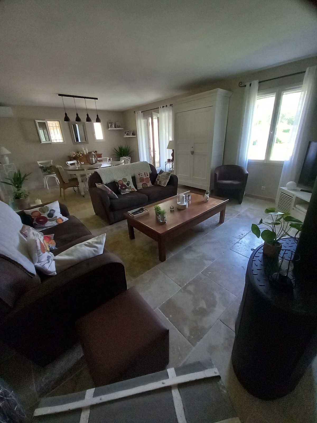 Villa de una sola planta, piscina fuera de suelo - Casas en alquiler en ...