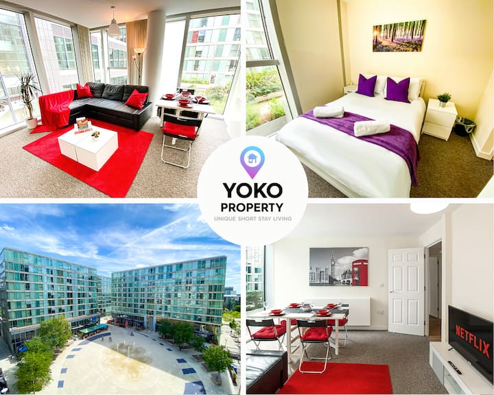 City Centre Apartment - Free Parking & Fast Wifi - Milton Keynes