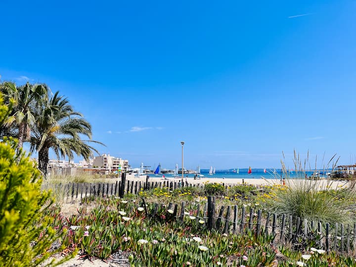 Les Orangers 5 Pers Clim Parking Wifi - Plage de Saint-Clair
