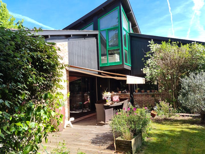 Maison De Charme Très Lumineuse -Jardin- Piscine - Biscarrosse