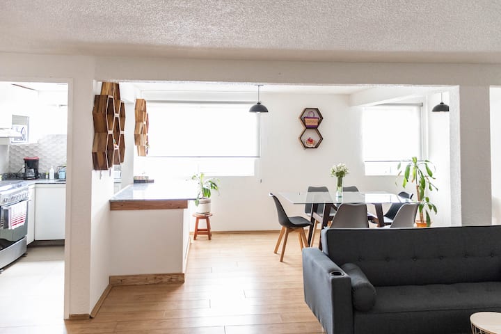 Comfortable Apartment Del Valle 20 Nov Hosp 2br - Mexiko-Stadt