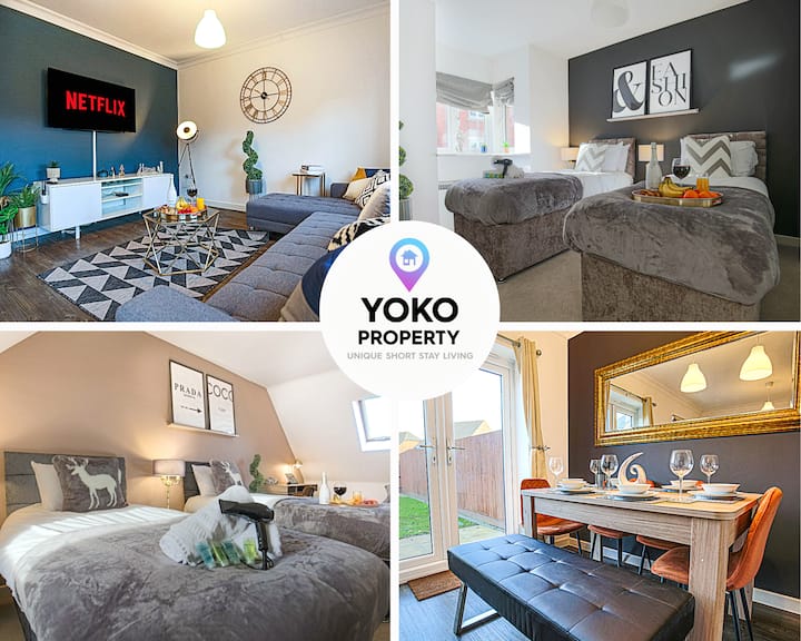 Stylish House • Free Parking • Fast Wifi • Smarttv - Milton Keynes
