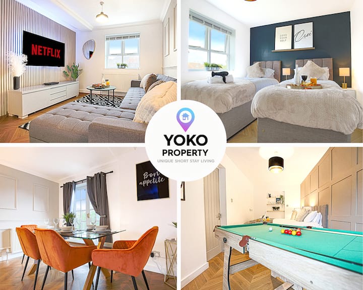 Central Mk House • Pooltable • Freeparking • Skytv - Milton Keynes