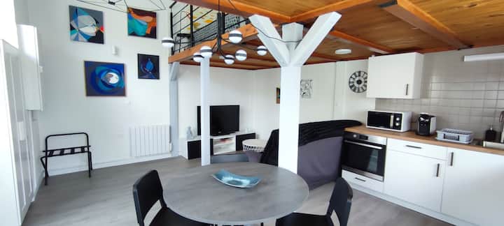Loft D'artiste Peintre - Calme Et Sans Vis à Vis - Grenoble
