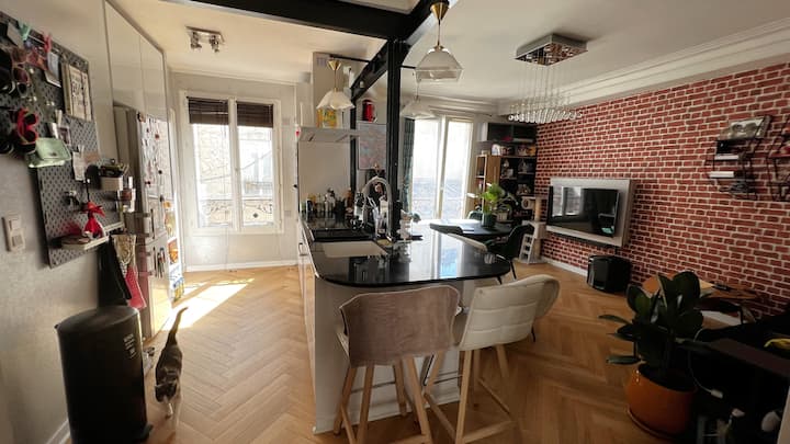 Chambre Cosy (Porte Saint-martin)