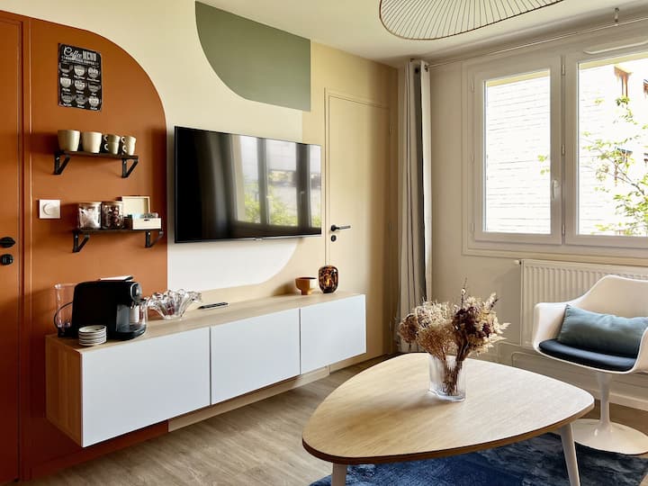 L'arc-en-ciel Scandinave - Charmant - Hypercentre - Rouen