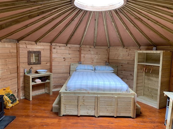 Salmon’s Leap Yurt - Isle of Man