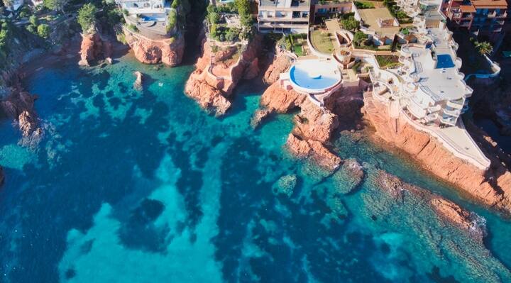 Appartement Vue Panoramique Mer Piscine Chauffée - Saint-Raphaël