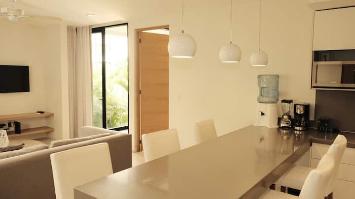 - 20% | 2bdr 210n | Condo + Pool + Gym + Jacuzzi - Playa del Carmen