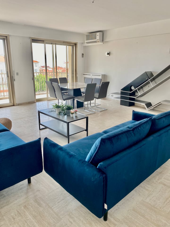 Central -300m Palais- Seaview-a/c-wifi-spacieux - Cannes
