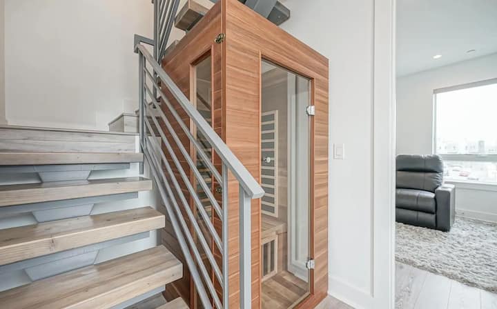 The Executive |Sauna|firepit|gym|private-garage - Philadelphia, PA