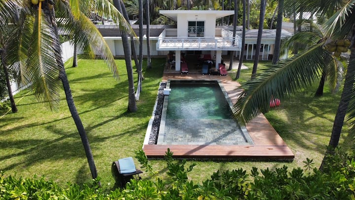 Villa Bord De Mer Pieds Dans L’eau Sur Le Lagon - Saint-Gilles les Bains