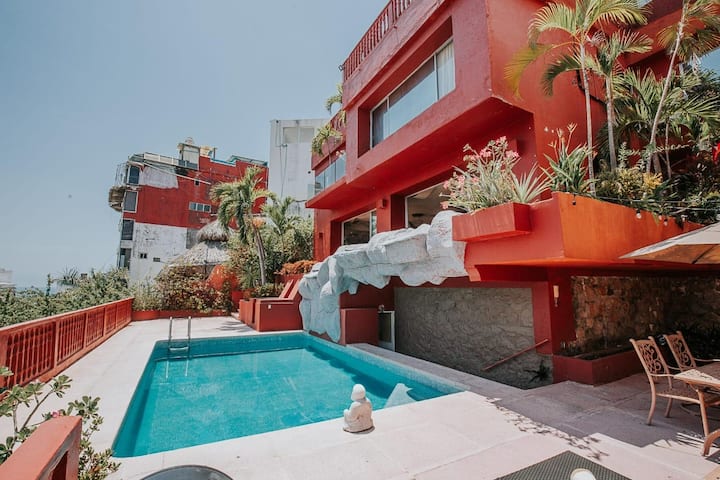 Villa Condesa Con Alberca Privada - Acapulco