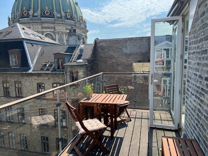 Penthouse Ved Marmorkirken - Copenhagen