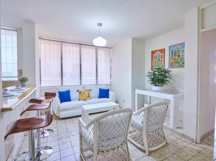 Cozy Studioapartment Furnished In Gazcue - Santo Domingo