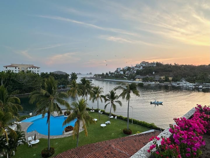 Departamento Jardín En La Marina - Ixtapa Zihuatanejo