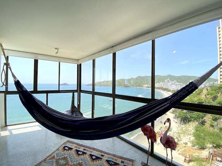 Oceanfront, View And Style! - Santa Marta