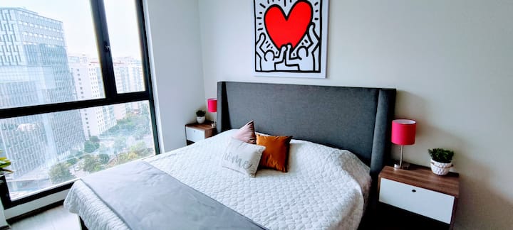 Stylish High-rise Ks Bed, Hs Wifi, Gym, Pool! - Mexico City