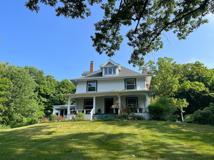 Brigham Farmhouse - Blue Mound State Park, Blue Mounds