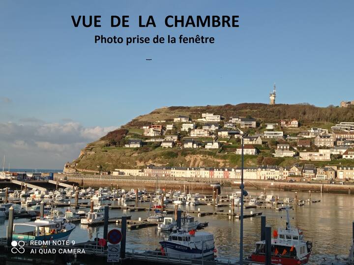 "Les Goélands" Maison Avec Vue Sur Port Et Falaise - Fécamp