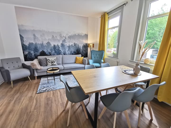 Bohnapartments Zechenhaus Design - Barrierearm - Ilmenau