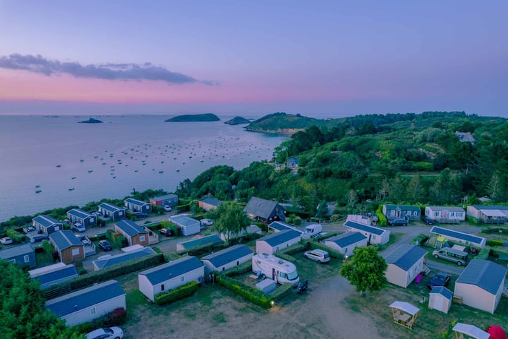 Mobil Home 6 Pers. Dans Camping 4* à Plouézec - Paimpol