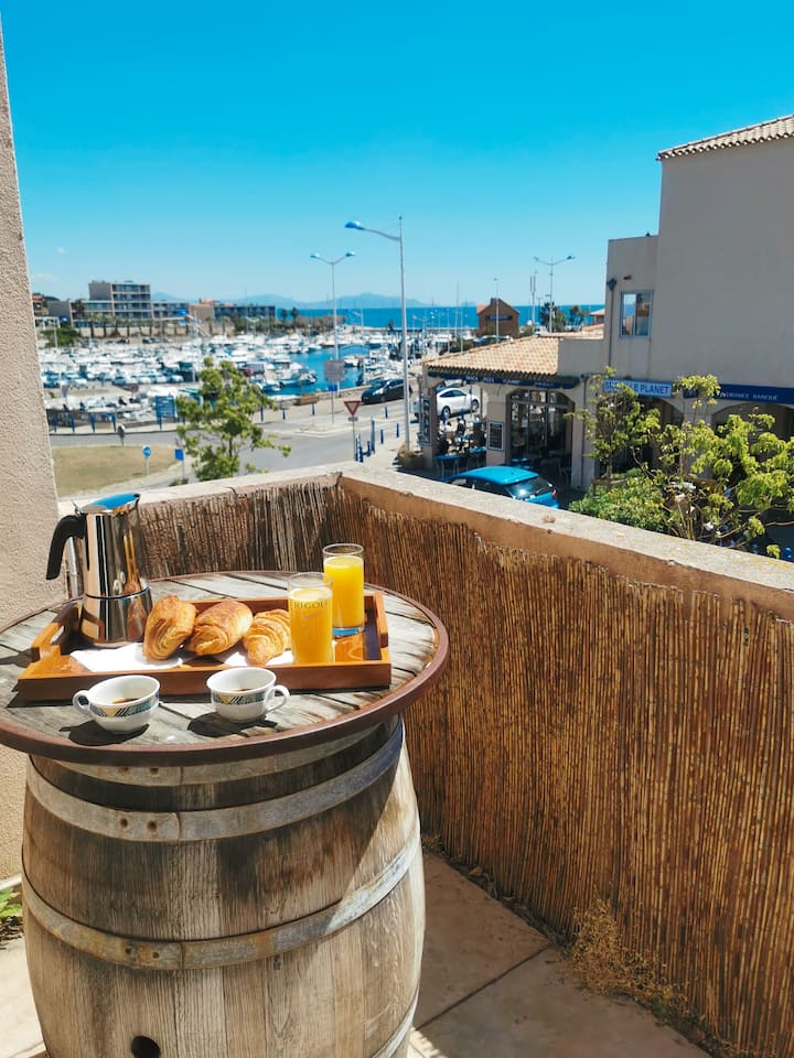 Terrasse Vue Mer, Hyper Centre - Sausset-les-Pins